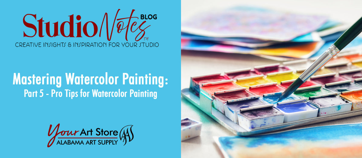Mastering Watercolor Painting: Part 5 - Pro Tips for Watercolor Painti ...