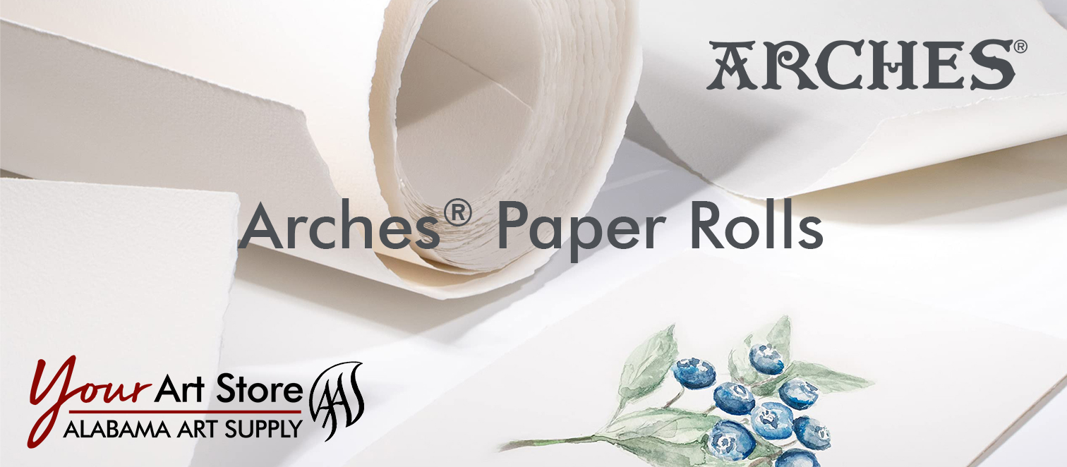 Arches® Paper Rolls – Alabama Art Supply
