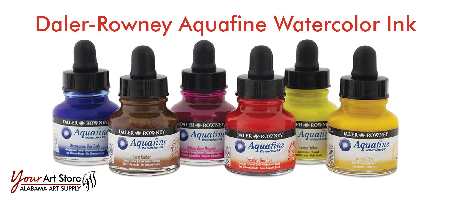 Aquafine Watercolor Ink – Alabama Art Supply