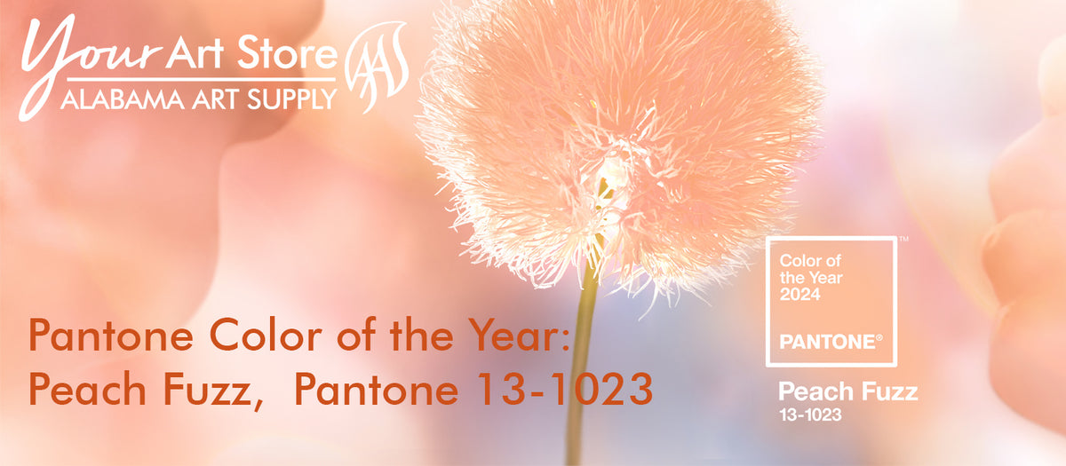 Pantone Color of the Year 2024: Peach Fuzz 13-1023 – Alabama Art Supply