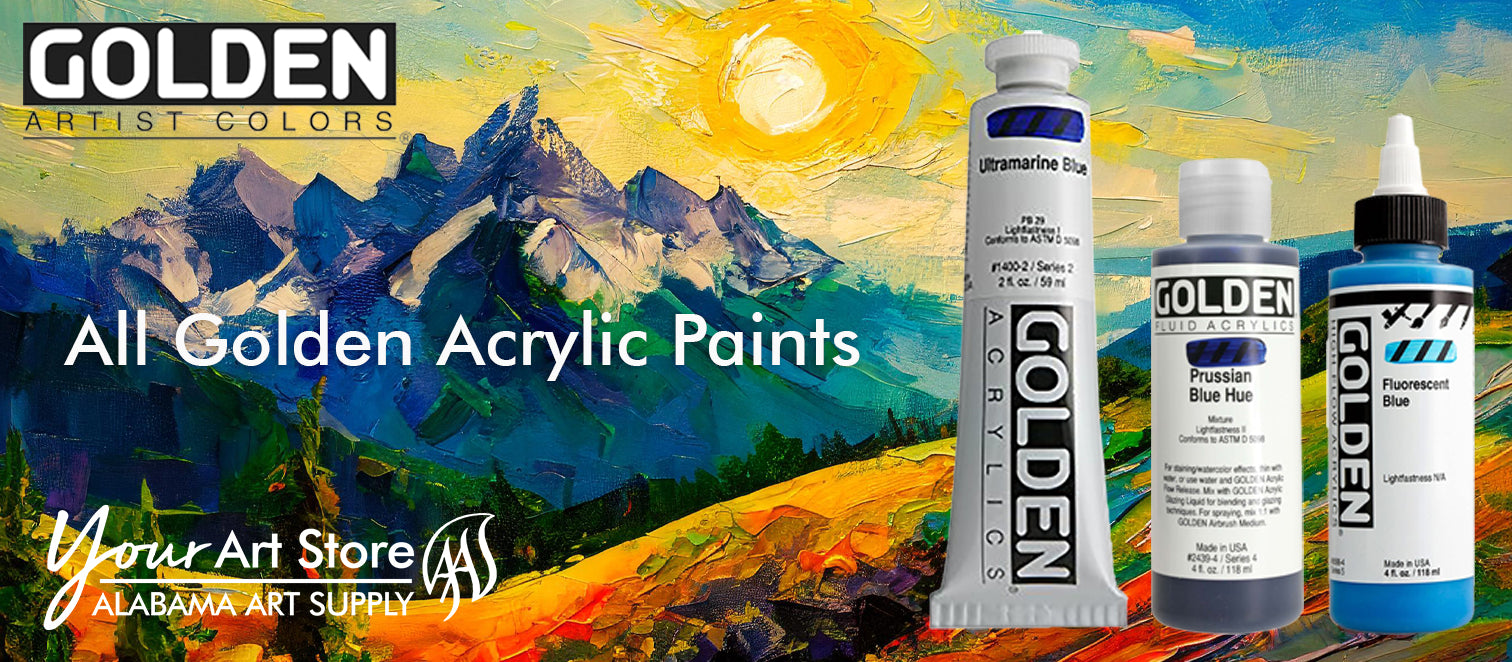 GOLDEN Paints – Alabama Art Supply