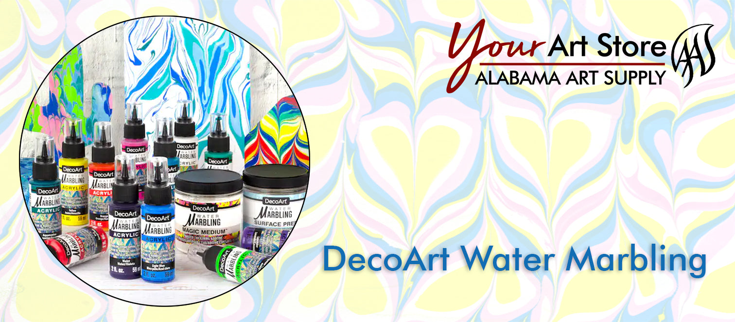 DecoArt Water Marbling – Alabama Art Supply