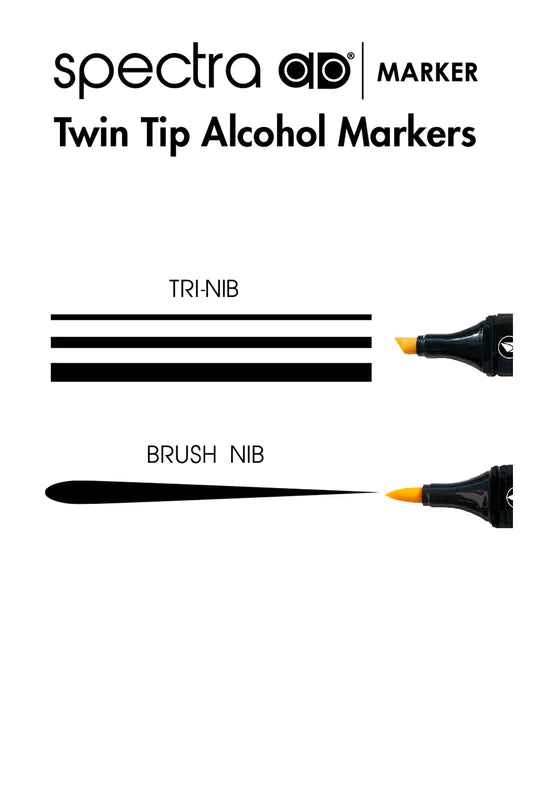 Shell Spectra AD™ Marker (Chartpak Marker) – Alabama Art Supply