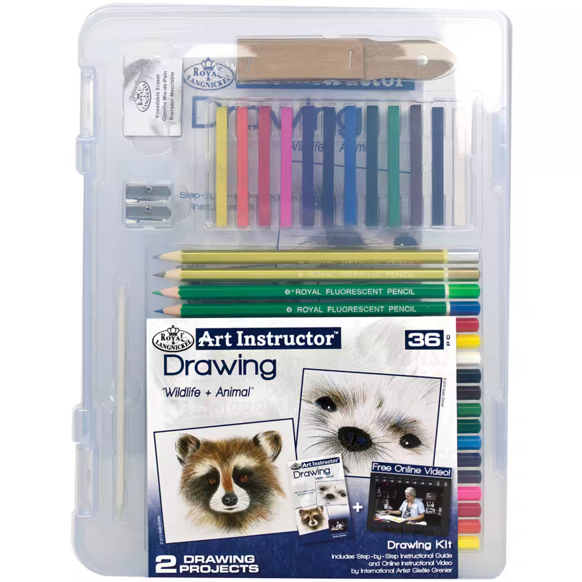 Art Instructor Drawing Set, 36 pieces, 9 X 12 (Royal & Langnickel ...