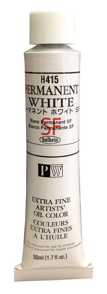 Permanent White (Holbein Oil) – Alabama Art Supply