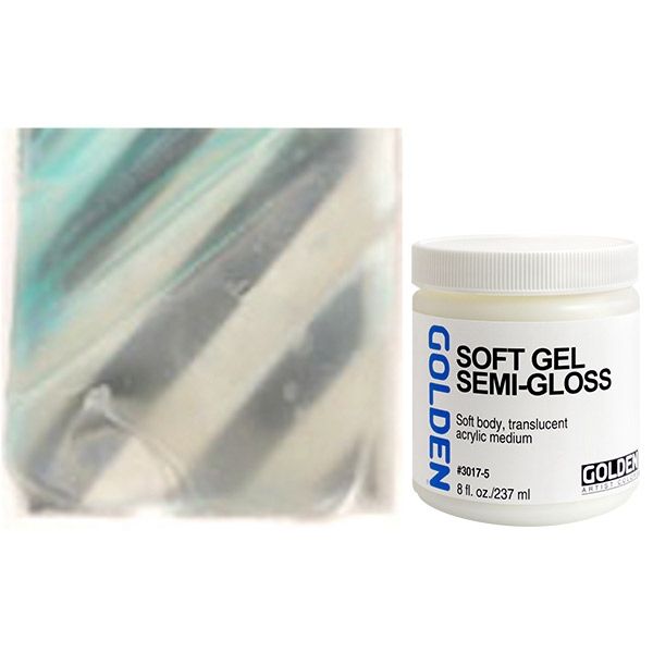 Soft Gel Semi-Gloss (Golden Acrylic Mediums) – Alabama Art Supply