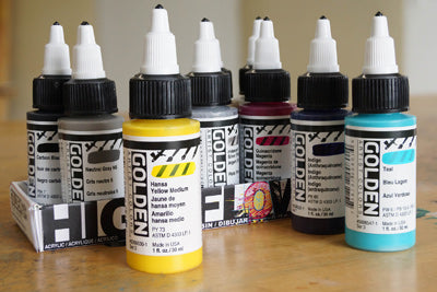 High Flow Drawing Assorted 10 Color Set (Golden High Flow) – Alabama ...