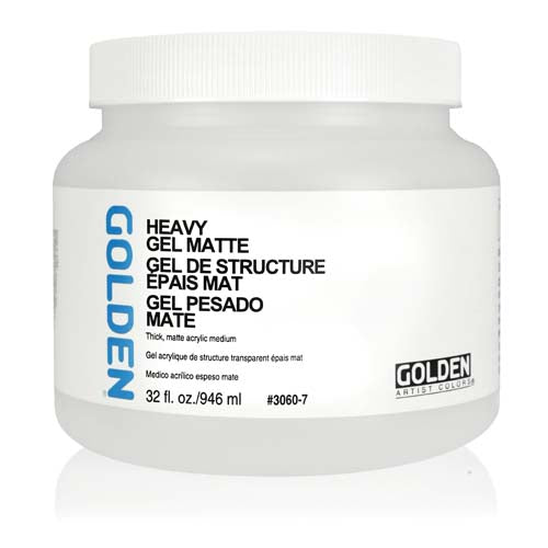 Heavy Gel Matte (Golden Acrylic Mediums) – Alabama Art Supply