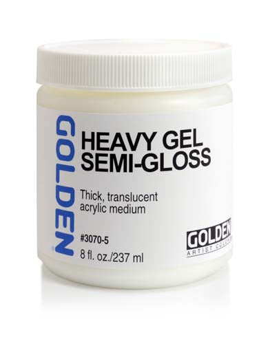 Heavy Gel Semi-Gloss (Golden Acrylic Mediums) – Alabama Art Supply