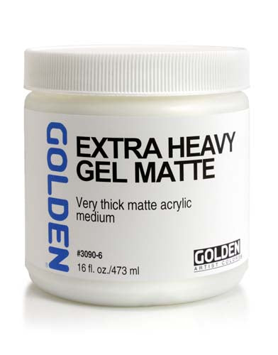 Extra Heavy Gel Matte (Golden Acrylic Mediums) – Alabama Art Supply