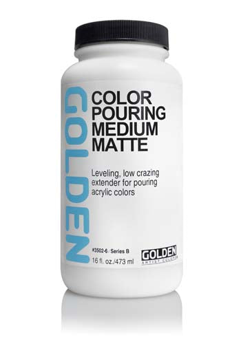 Color Pouring Medium Matte (Golden Acrylic Mediums) – Alabama Art Supply