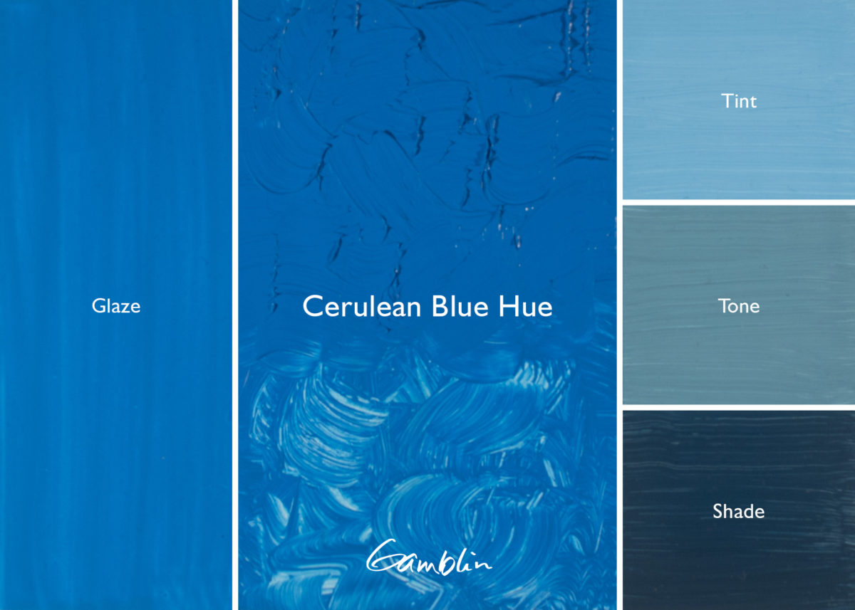 Cerulean Blue Color