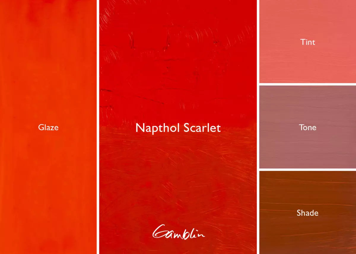 Scarlet Red Color Game Color Scarlet Red 18ml 72012 Scenery