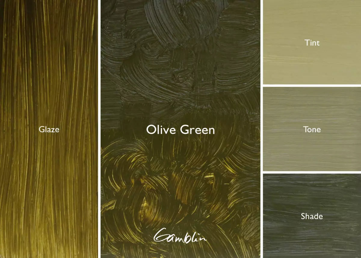 Olive Green (Gamblin Artist Oil) – Alabama Art Supply