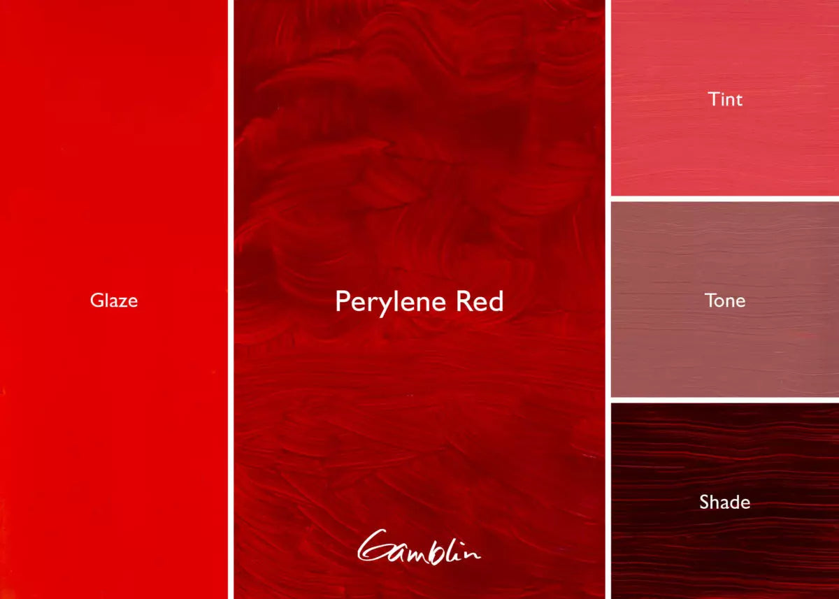 Perylene Red (Gamblin Artist Oil) – Alabama Art Supply
