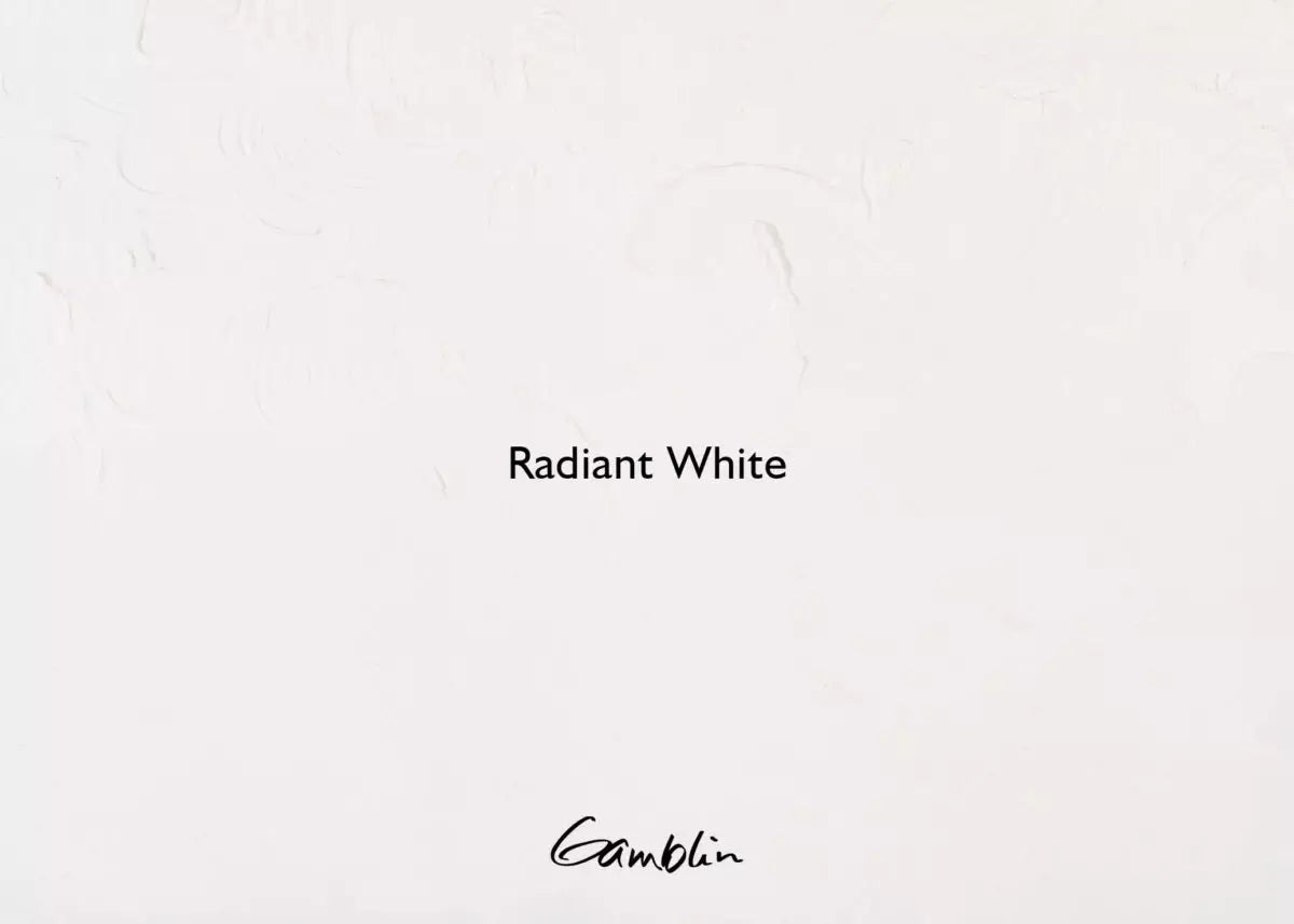 Radiant White (Gamblin Artist Oil) – Alabama Art Supply