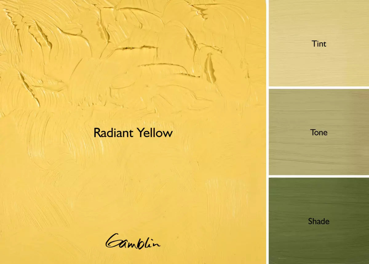 Radiant Yellow (Gamblin Artist Oil) – Alabama Art Supply