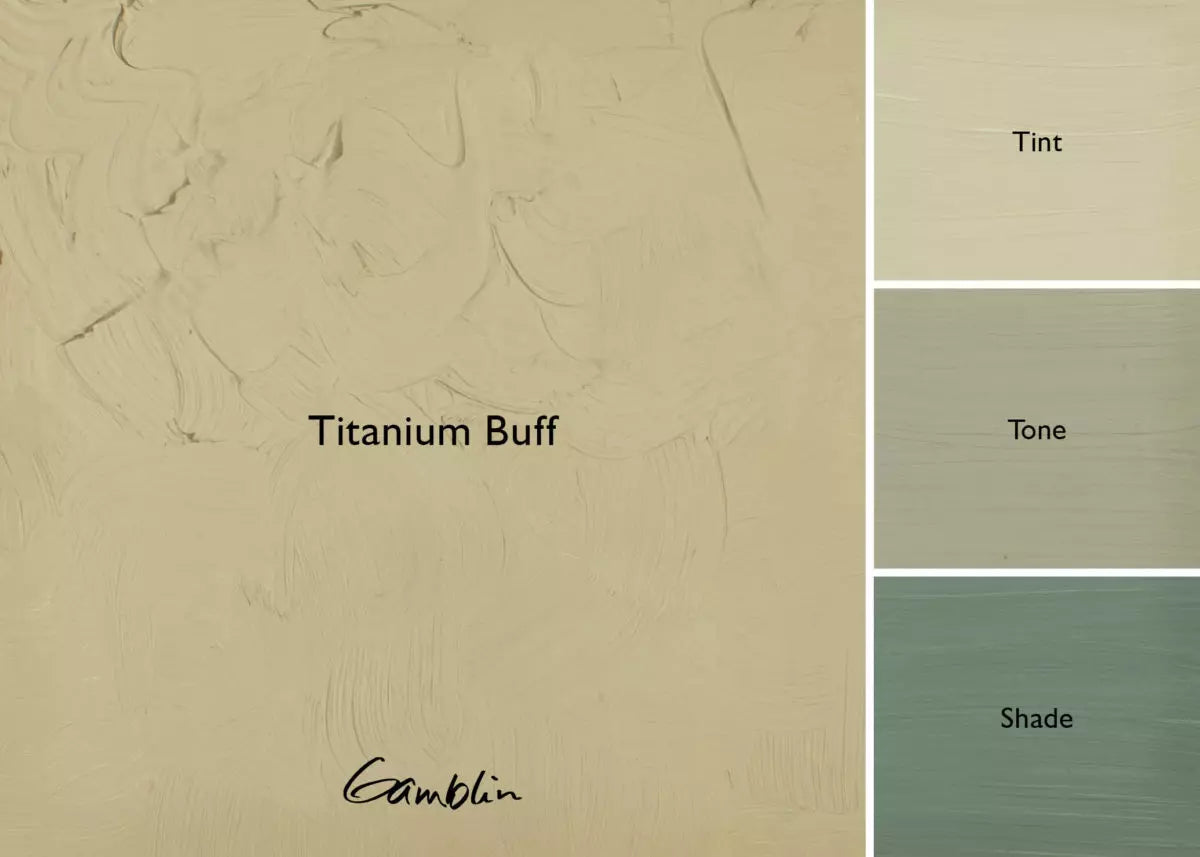 Titanium Buff (Gamblin Artist Oil) – Alabama Art Supply